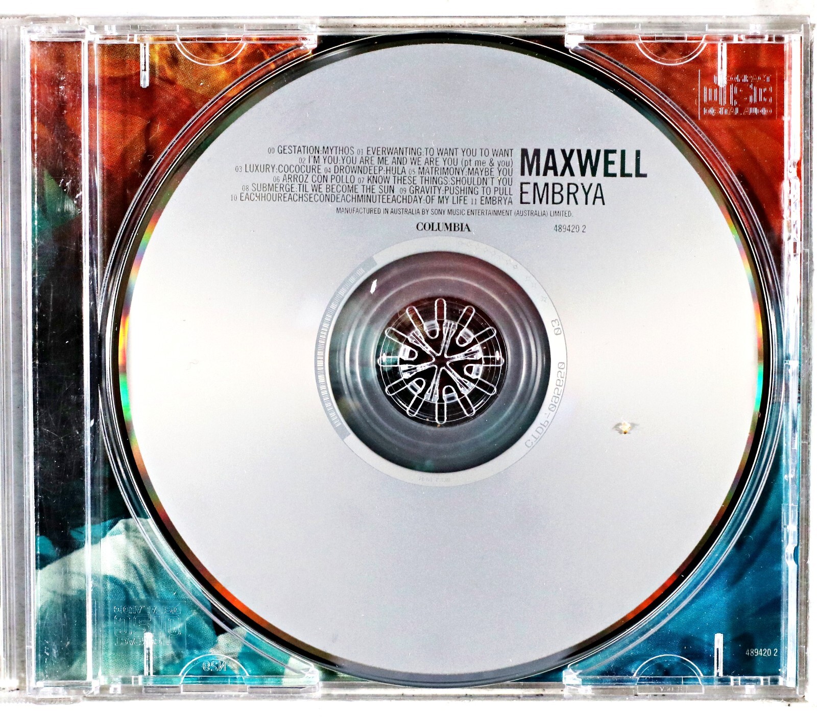 Maxwell – Embrya - CD PreOwned | eBay Australia