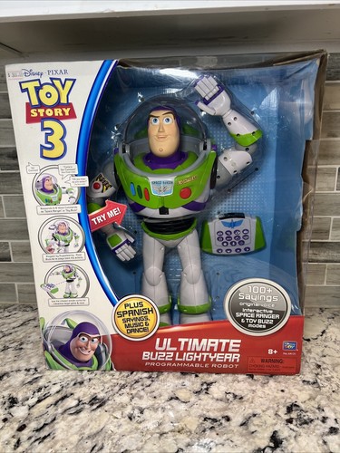 VERY RARE Brand New Disney Toy Story Ultimate 16" Buzz Lightyear Remote ...