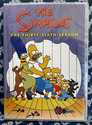 The Simpsons: The Thirty-Sixth Season (DVD) BRAND NEW & SEALED! | eBay