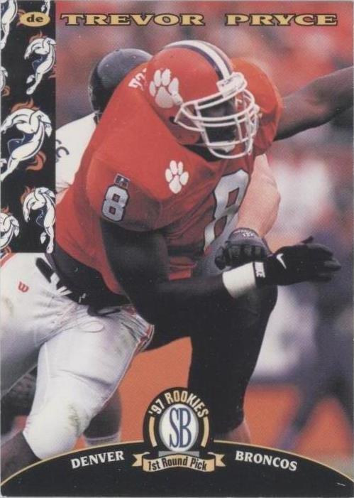1997 Score Board Rookies - Trevor Pryce #3 (RC) for sale online | eBay