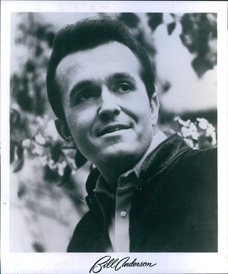 1971 Musician Bill Anderson Country Music Singer Composer Host 8X10 ...