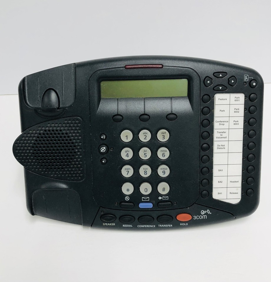 3Com 3C1040A - NBX Speaker Phone PoE w/ handset & desk stand | eBay