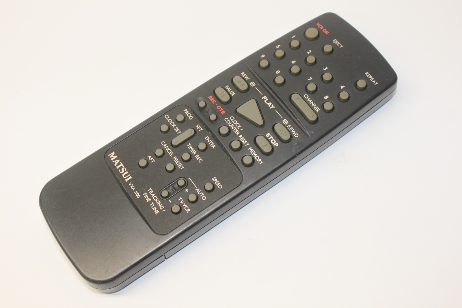 Genuine Control Matsui VXA 1100 Video Cassette Recorder Remote Control ...