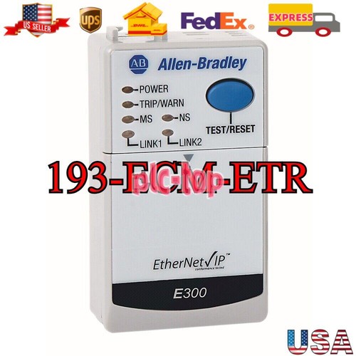 Allen-Bradley 193-ECM-ETR E300 EtherNet/IP Communication Module NEW IN ...