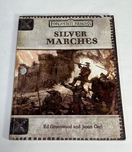 2002 Wizards Dungeons & Dragons D&D Forgotten Realms Silver Marches No ...