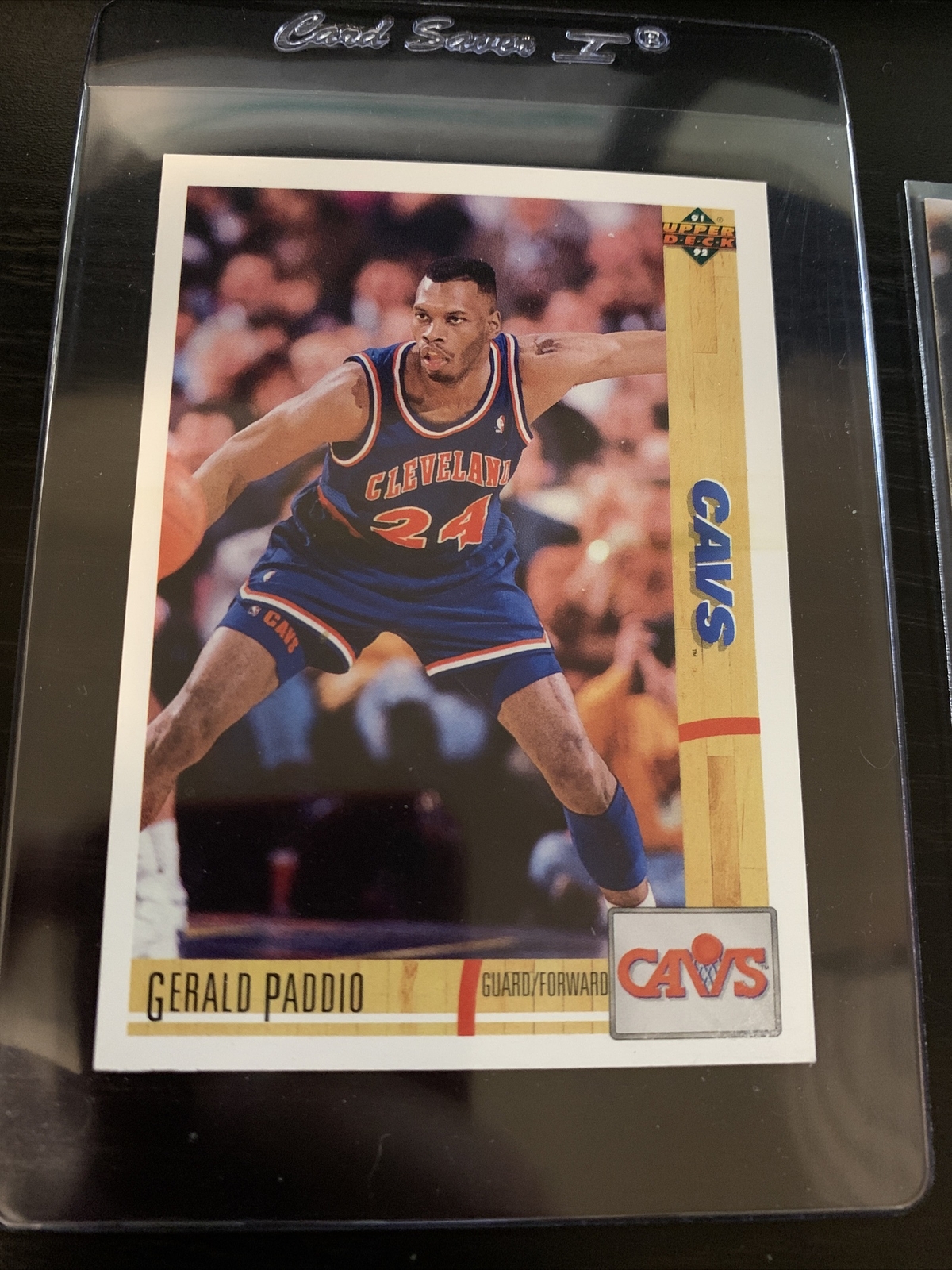 1991-92 Upper Deck Gerald Paddio #230 Rookie 1994 NBA Hoops Cleveland ...