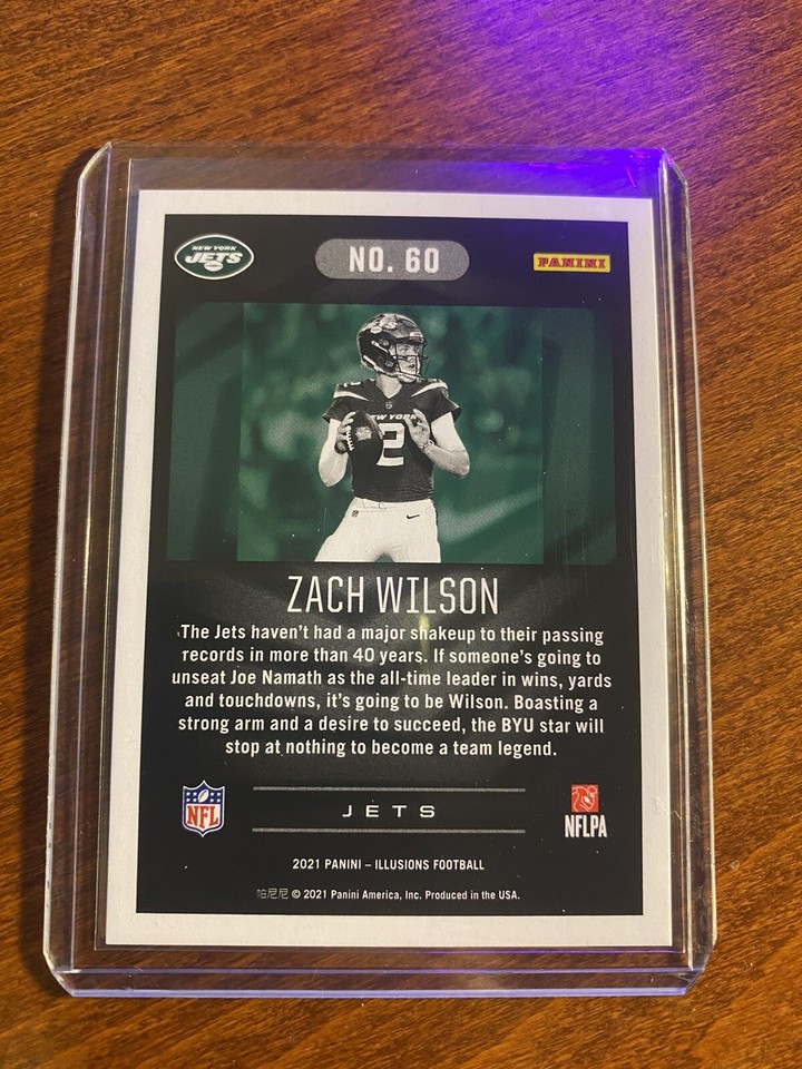 2021 Red Illusions Zach Wilson Rookie /125 | eBay