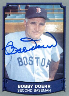 Bobby Doerr Autographed 1989 Pacific Card | eBay