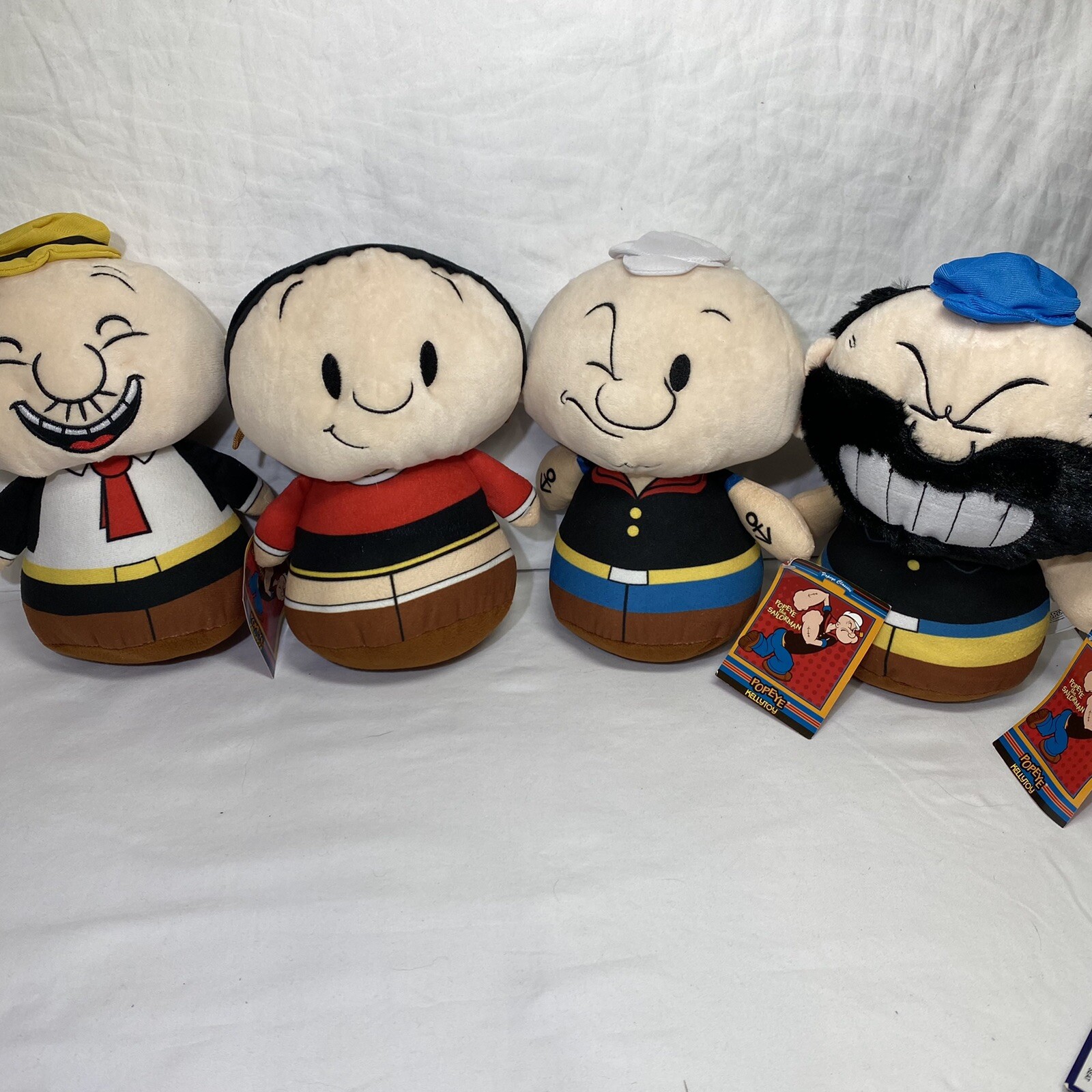 KellyToy Popeye the Sailorman And Friends Set Of 4 Plush Stuffed Toy | eBay