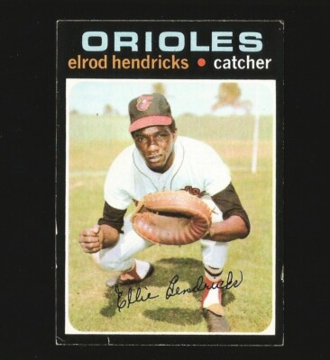 1971 Topps Baseball Card #219 Elrod Hendricks Baltimore Orioles Number ...