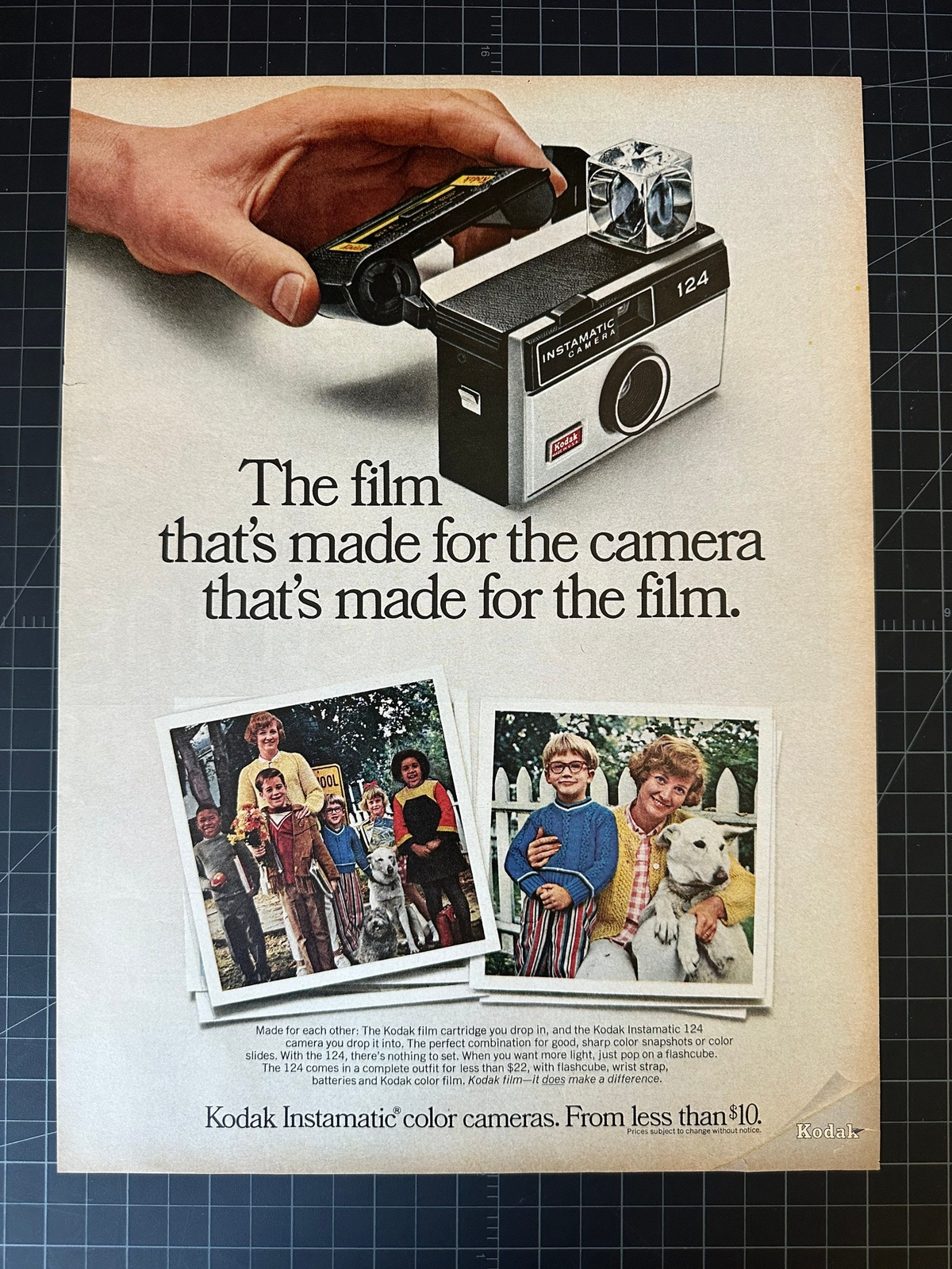 Vintage 1970 Kodak Instamatic Camera Print Ad | eBay