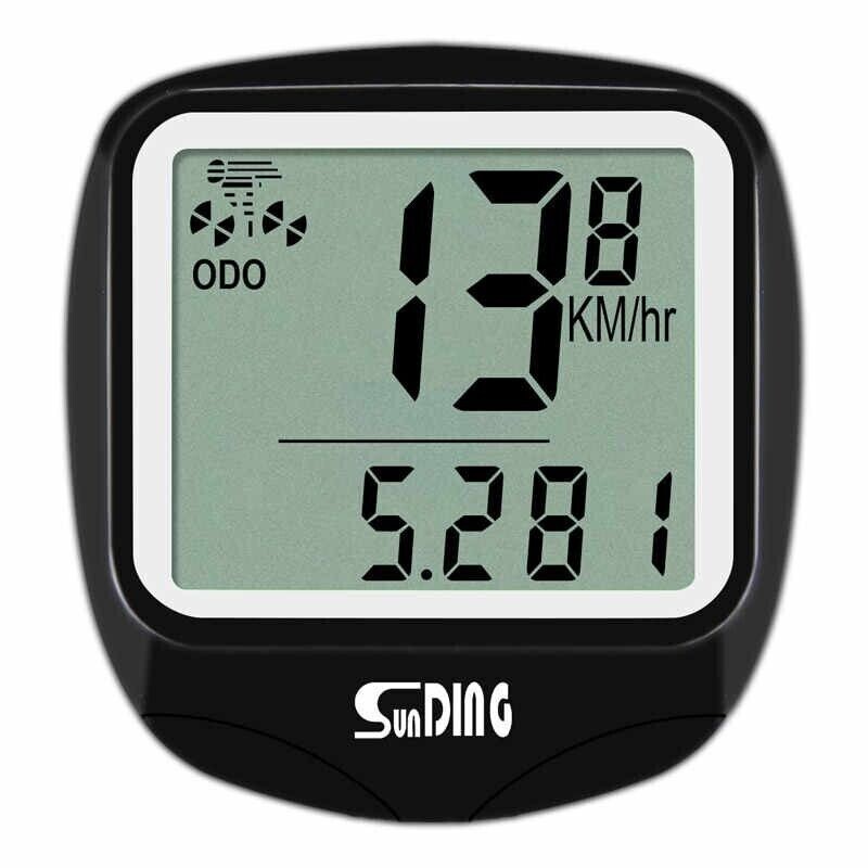 Heavy Duty Bike Speedometer Computer Speedo MTB Cycling Odometer LCD ...