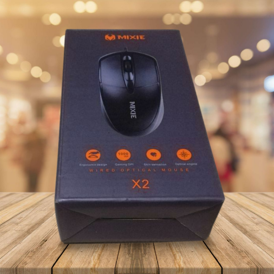 Mixie X2 Wired USB Optical 1000DPI Gaming Mouse with Wheel | eBay