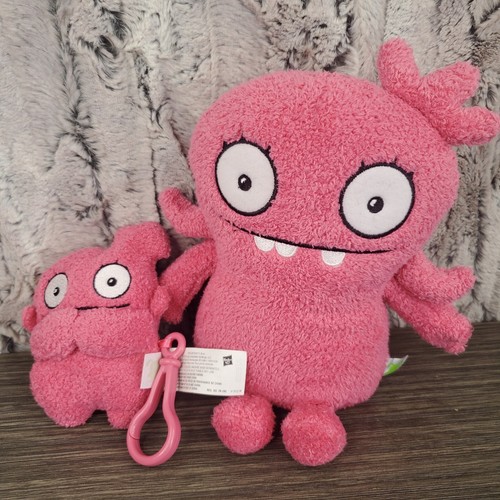 Uglydolls Moxy Pink Stuffed Plush and Mini Moxy Doll Keychain Lot Of 2 ...