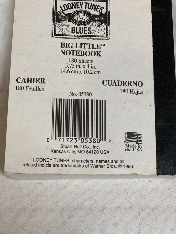 Marvin The Martian Looney Tunes Gimme Some Space Stuart Hall Notebook ...