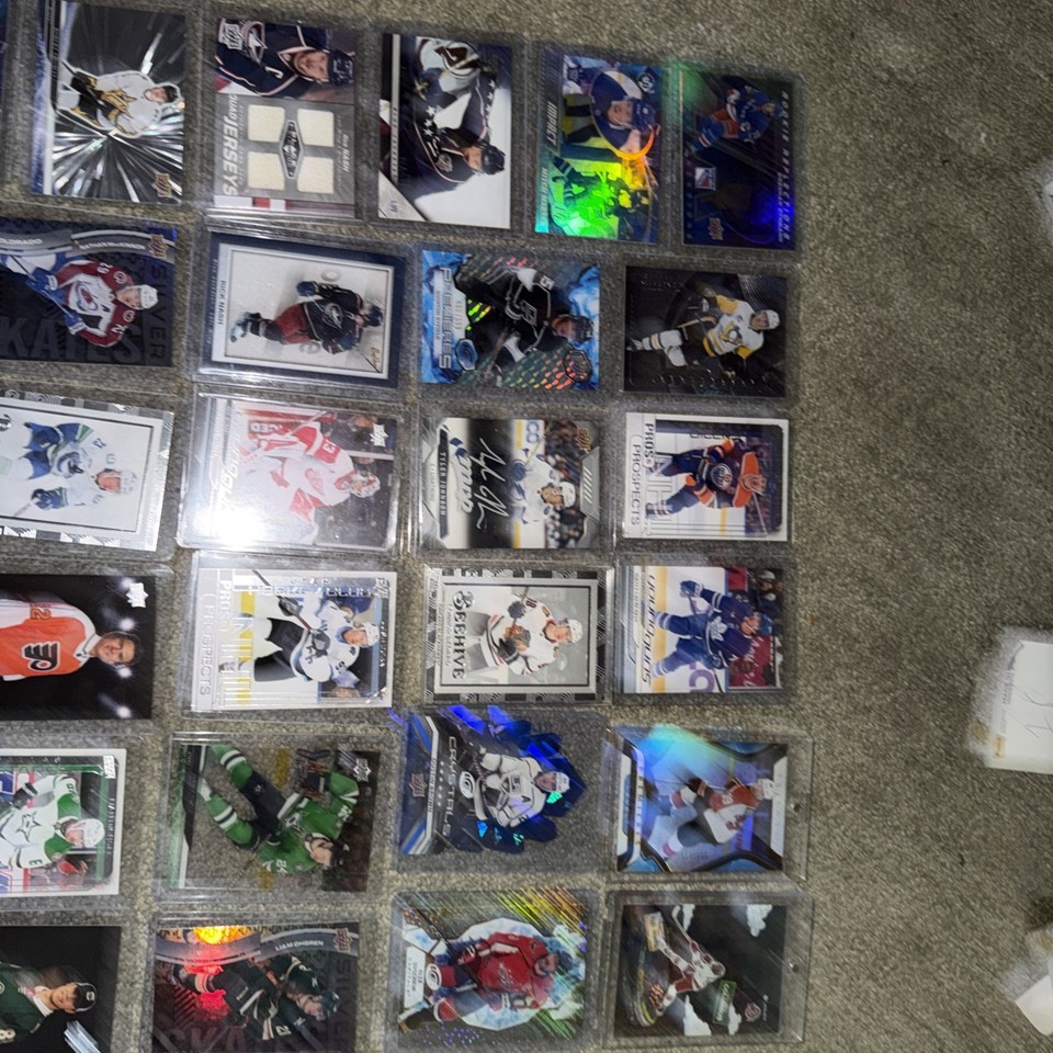 Absolutely Humongous Lot Of Hockey Cards Every Hockey Card I Own 43 ...