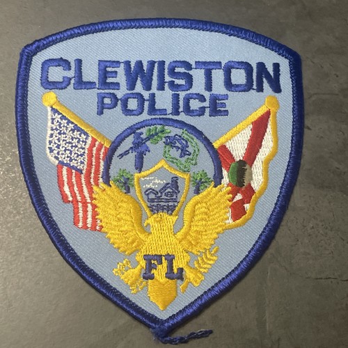 Clewiston Florida Police Department Patch -F80 | eBay