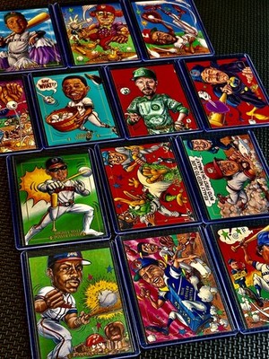Rare 1993 Cardtoons Baseball Parody Cards Lot – Mattingly & More, NM ...