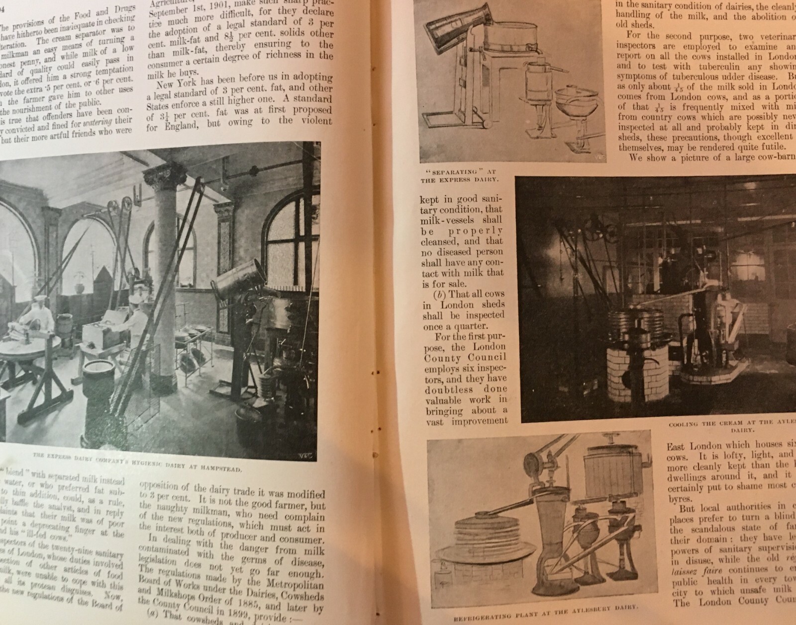 Milk Supply Freeth Welford London Walker Gordon Dairy Farm Cows Old ...