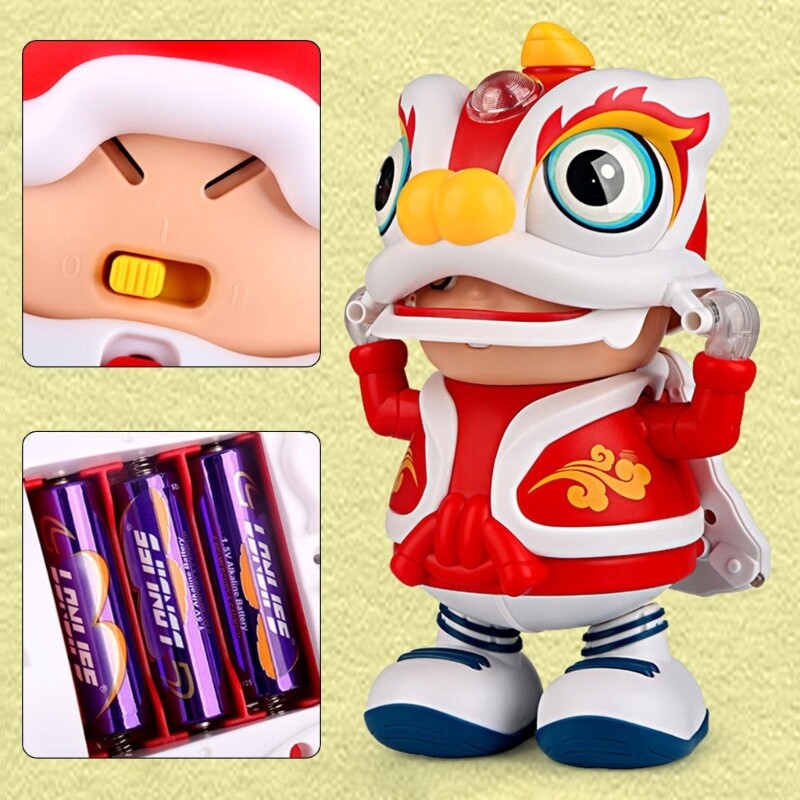 Dancing Doll Toy Colorful Light Cute Electric Moving Doll Walking Toy ...