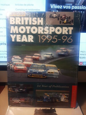TBE- Livre Autocourse British Motorsport Year 1995-96 Edition-anglais ...