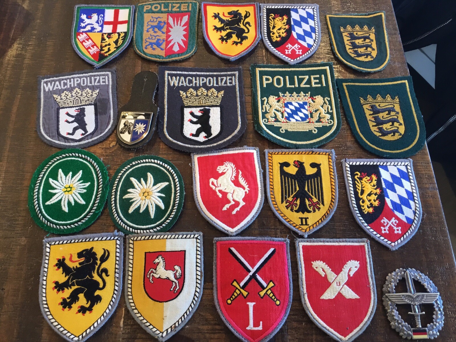 ORIGINAL VINTAGE GERMAN / EUROPEAN MILITARY PATCH INSIGNIA LOT | eBay