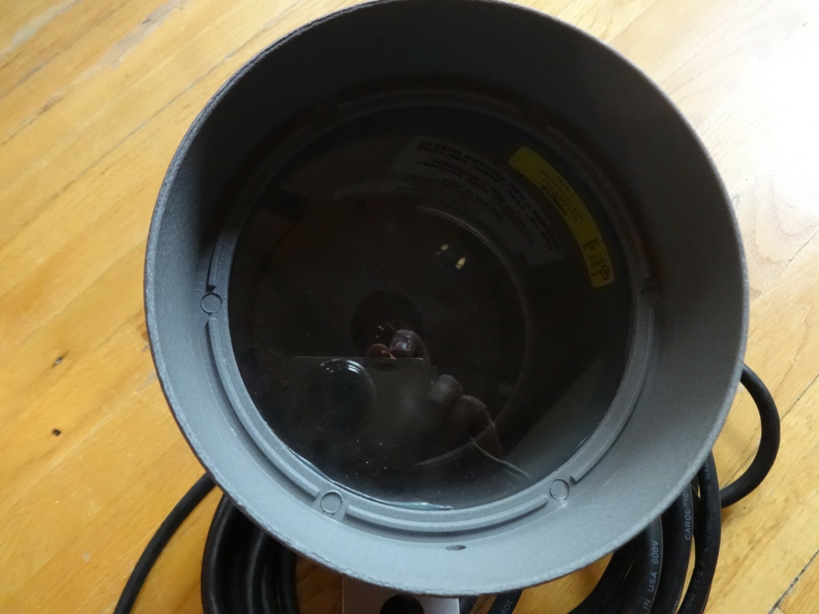 GENLYTE THOMAS E-57163, WEATHERPROOF FLOOD LIGHT FIXTURE 300 WATT MAX ...