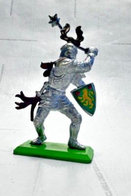 Vintage Britains Deetail Medieval Silver Knight w/ Morning Star ...