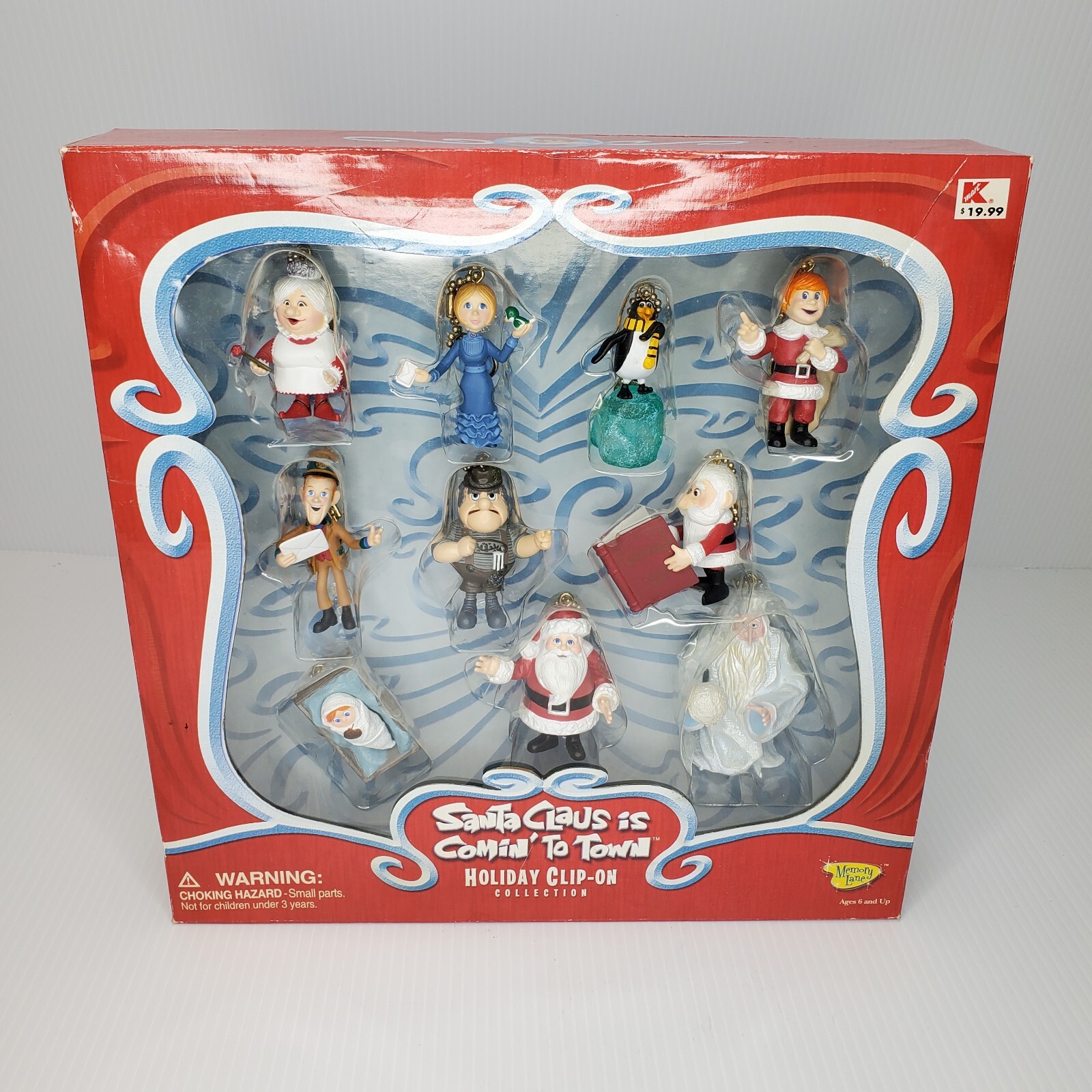 Memory Lane Santa Claus Is Coming To Town Holiday Clip On Collection ...