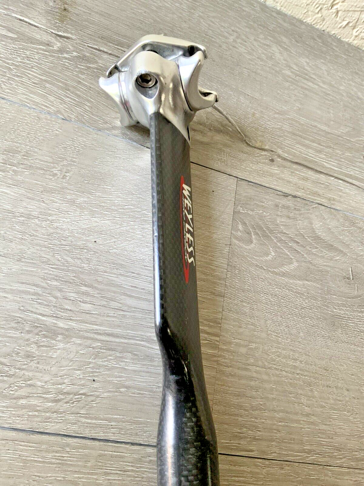 WEYLESS AERO CARBON SEAT POST 27.2 MM X 300 MM TOTAL LENGTH 202 GRAMS ...
