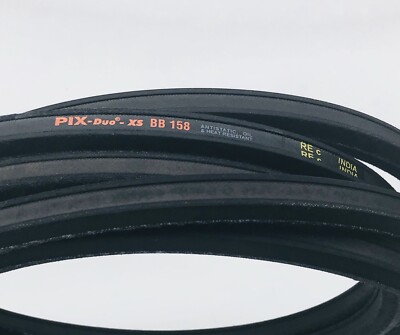 LOT OF 2 HEXAGONAL WRAPPED V-BELTS DISTAG QCS, PIX-DUO-XS BB 158 | eBay