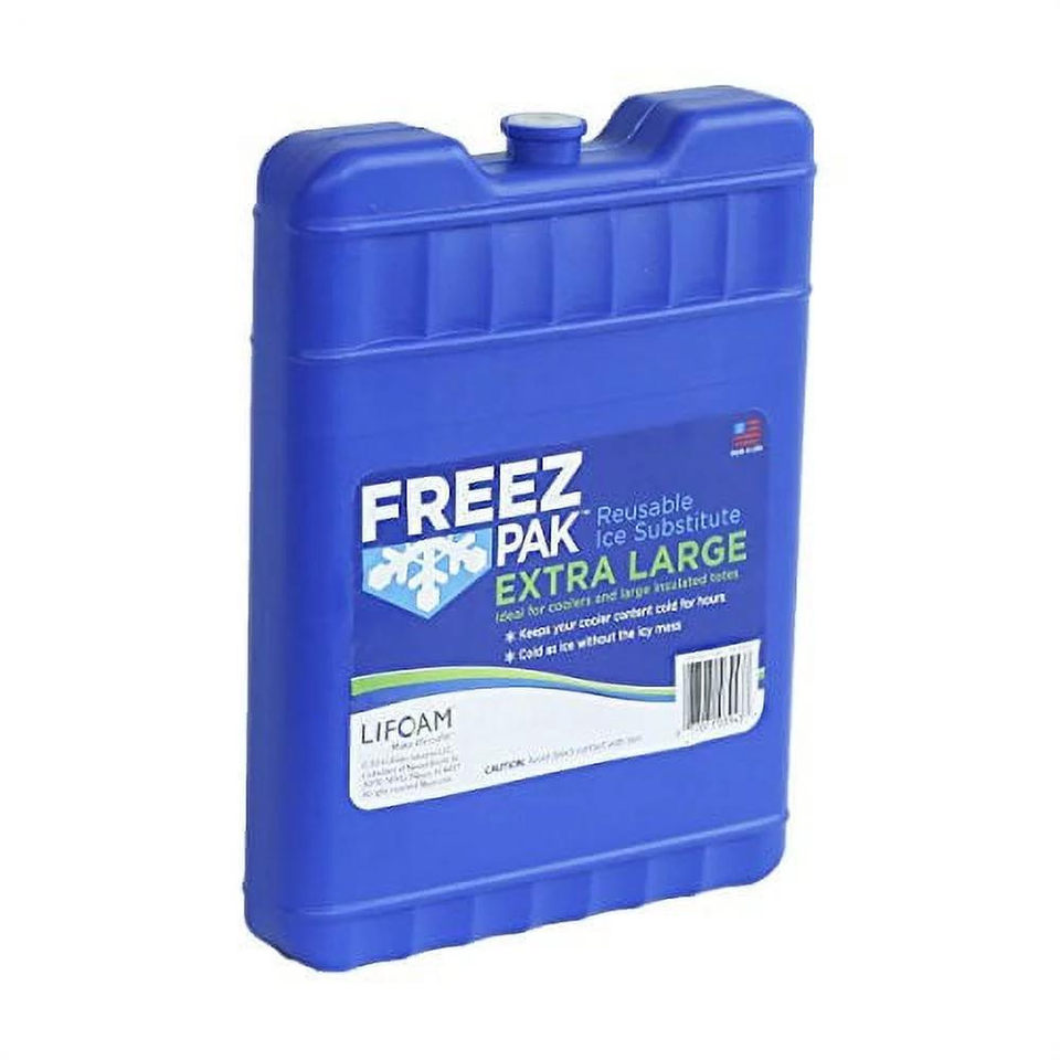 2Pack Freez Pak XL Icicle Reusable Camping/Cooler Ice Pack Substitute ...