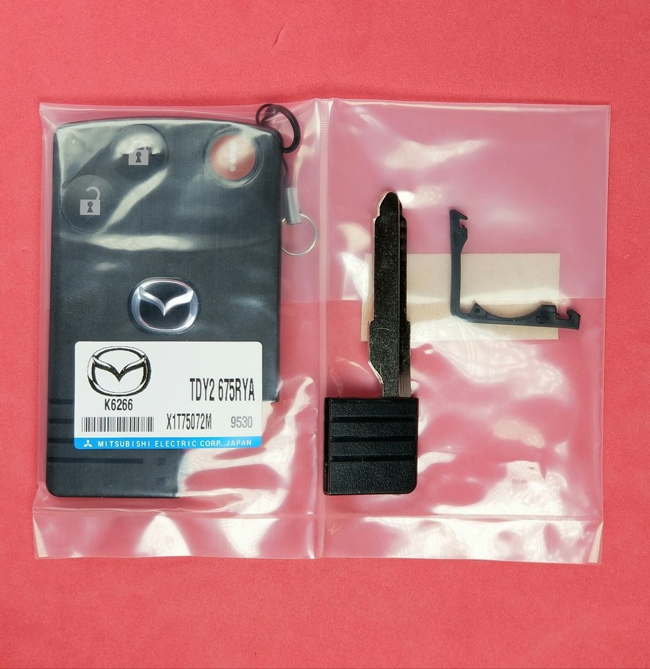 New OEM Mazda Smart Card Key Remote 3B BGBX1T458SKE11A01 Key ...