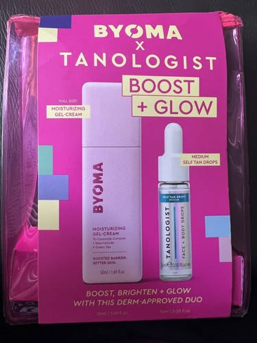 BYOMA X Tanologist Face Body Medium Tan Drops 15 ml + 2 Moisturizing ...