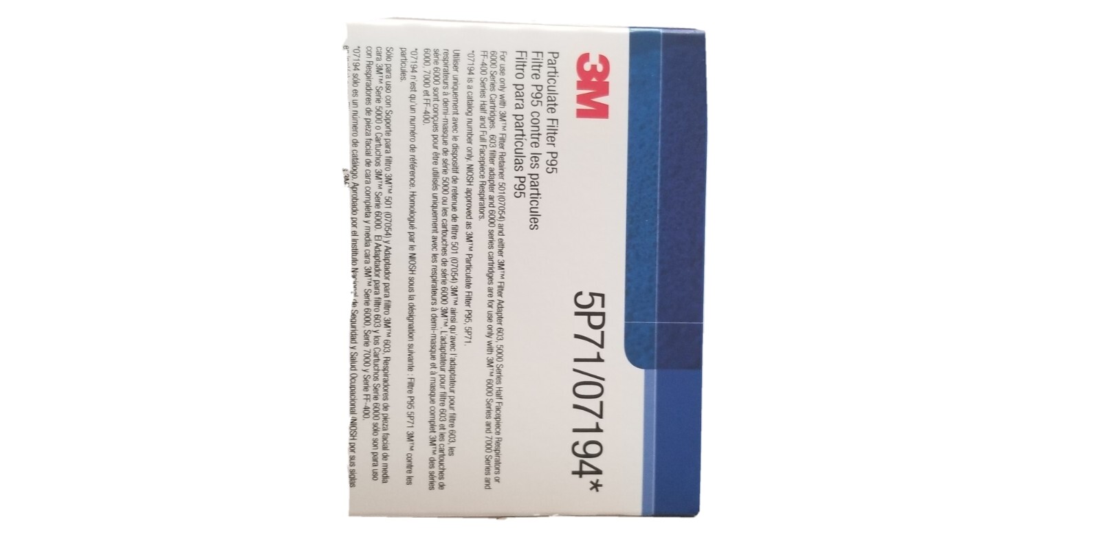 Sealed Genuine 3M P95 Particulate Filters 5P71/07194 Single Box of 10 ...