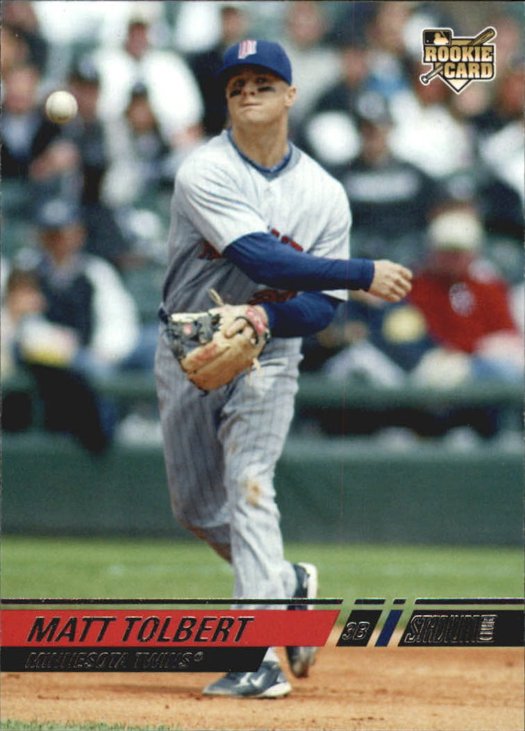 2008 Stadium Club #121a Matt Tolbert RC | eBay