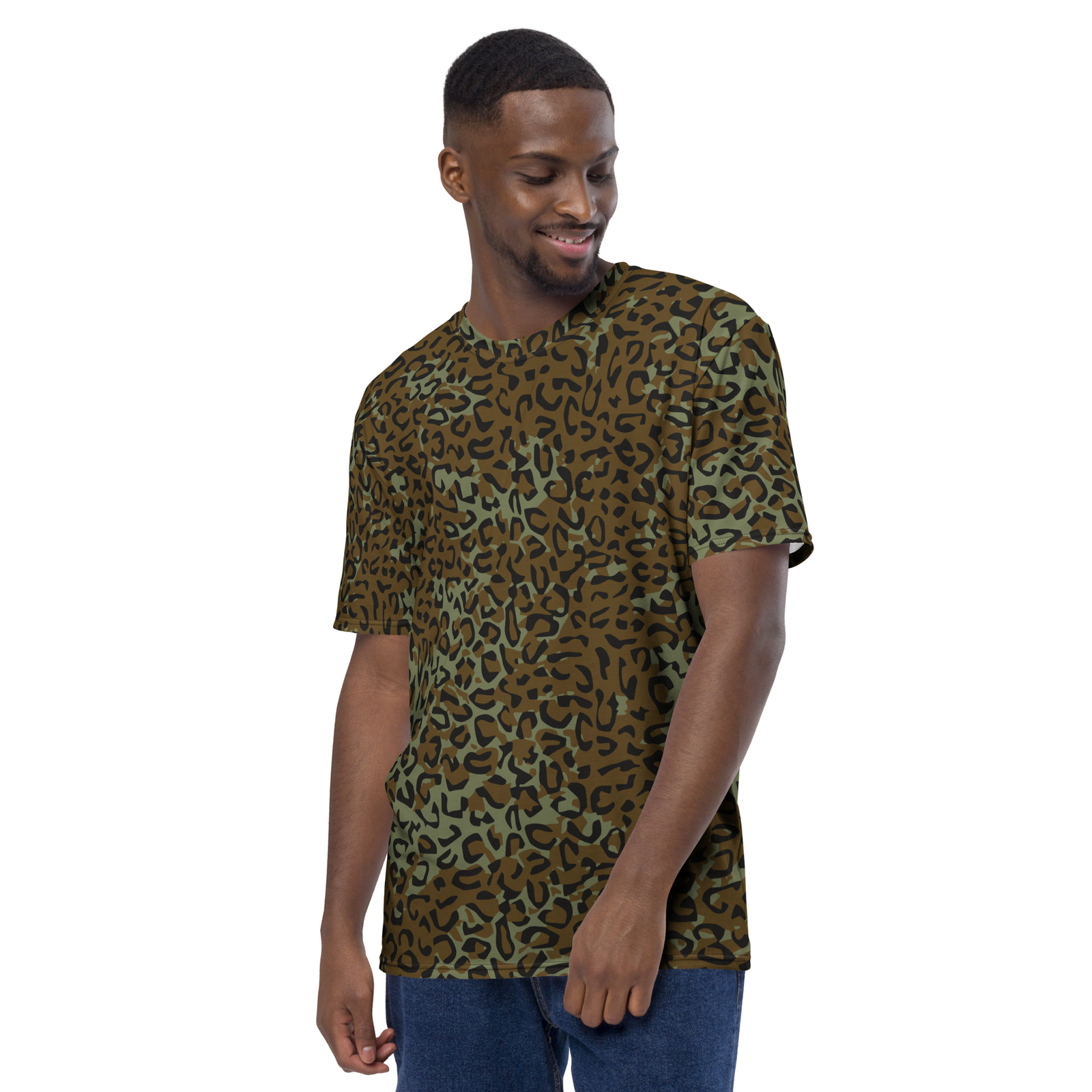Zaire Leopard Spot Camouflage Men's t-shirt | eBay