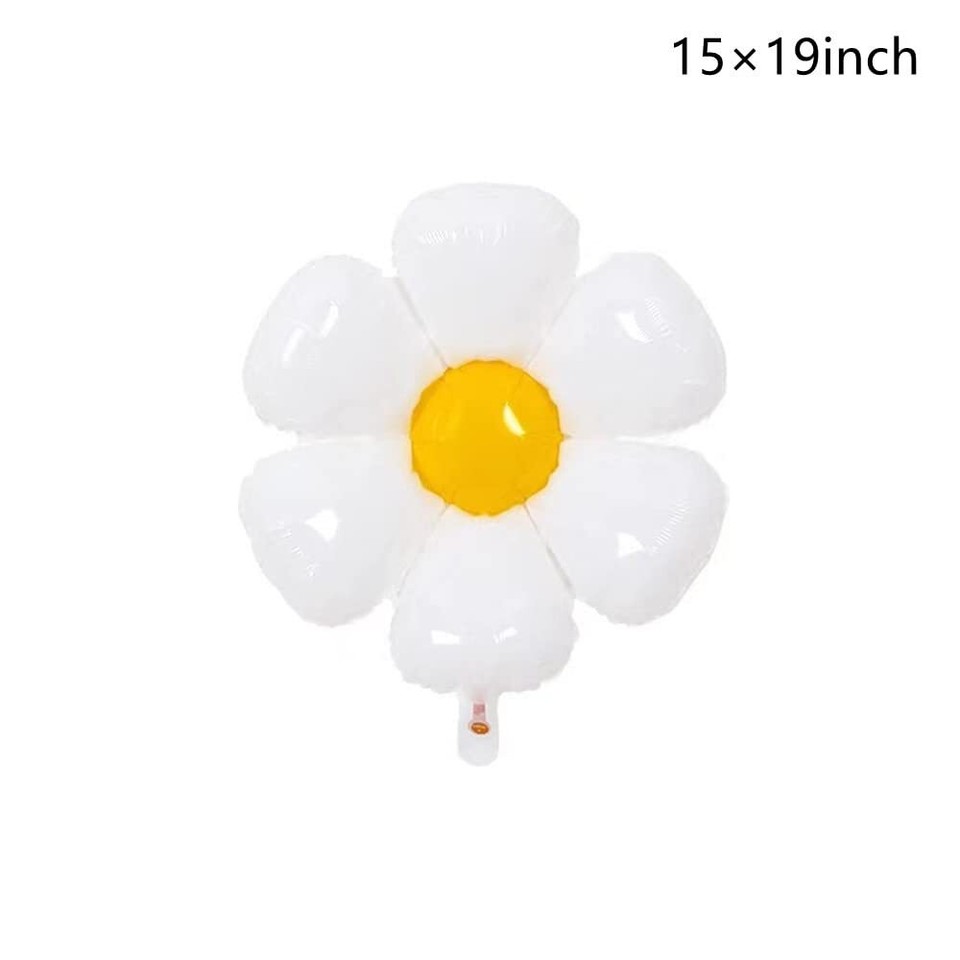 40 inch Pink Number 1 Balloons Giant Large Aluminum Foil Daisy Number 1 ...