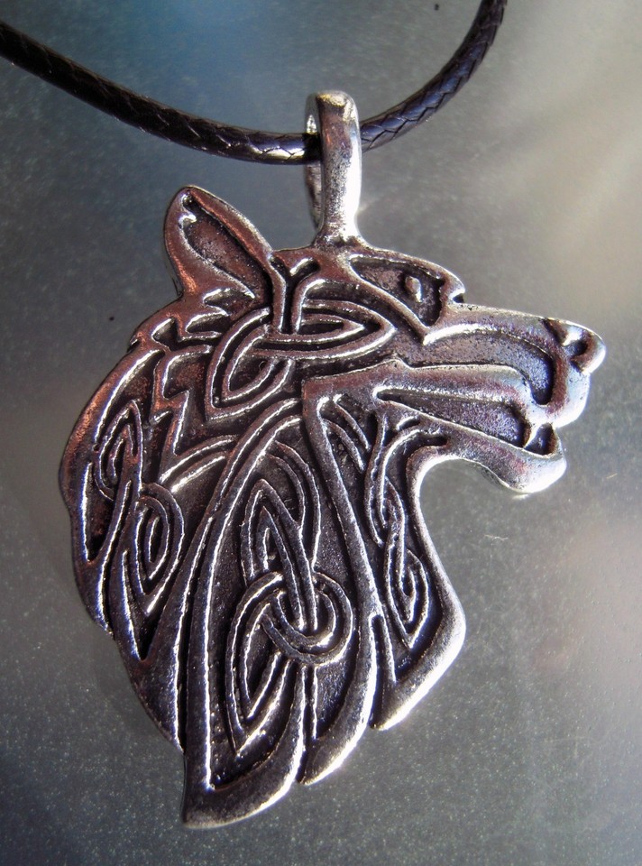 Wolf Eagle Fox Triquetra Goat Mjolnir Pendant Celtic Runes Norse Viking ...