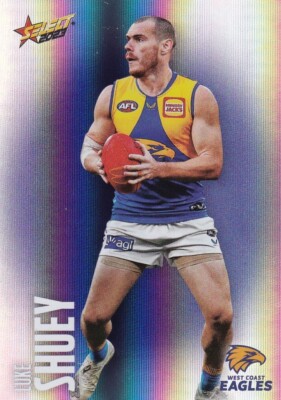 AFL 2023 Select West Coast Eagles - Luke Shuey Colour Spot Card No.171 ...