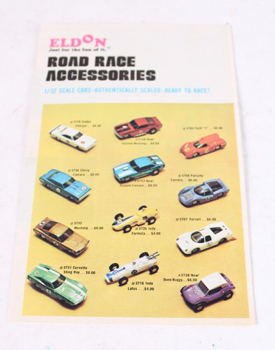 VTG Eldon Road Race Accesories 1 / 32 Scale Slot Cars Product Catalog Brochure | eBay