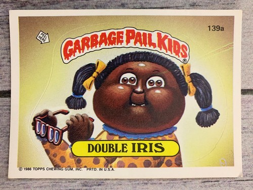 Garbage Pail Kids 4th Series Double Iris Left Eye Laser Death Beam ...