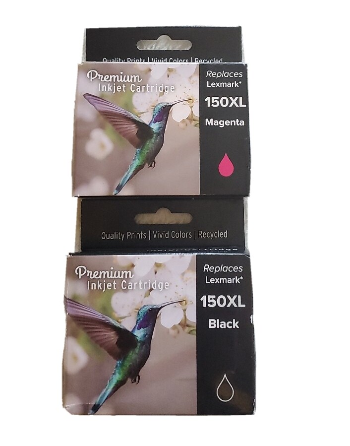 2 Premium Inkjet Cartridges 150XL Magenta, Black | eBay