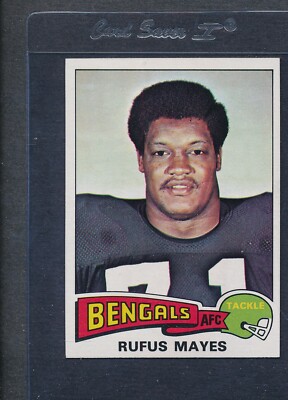 1975 Topps #168 Rufus Mayes Bengals NM/MT *651 | eBay