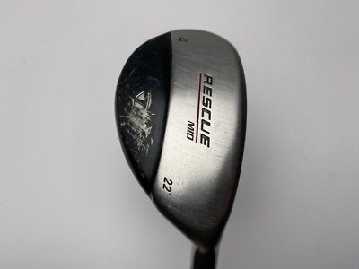 Taylormade Rescue Mid 4 Hybrid 22* Regular Graphite Mens RH | eBay