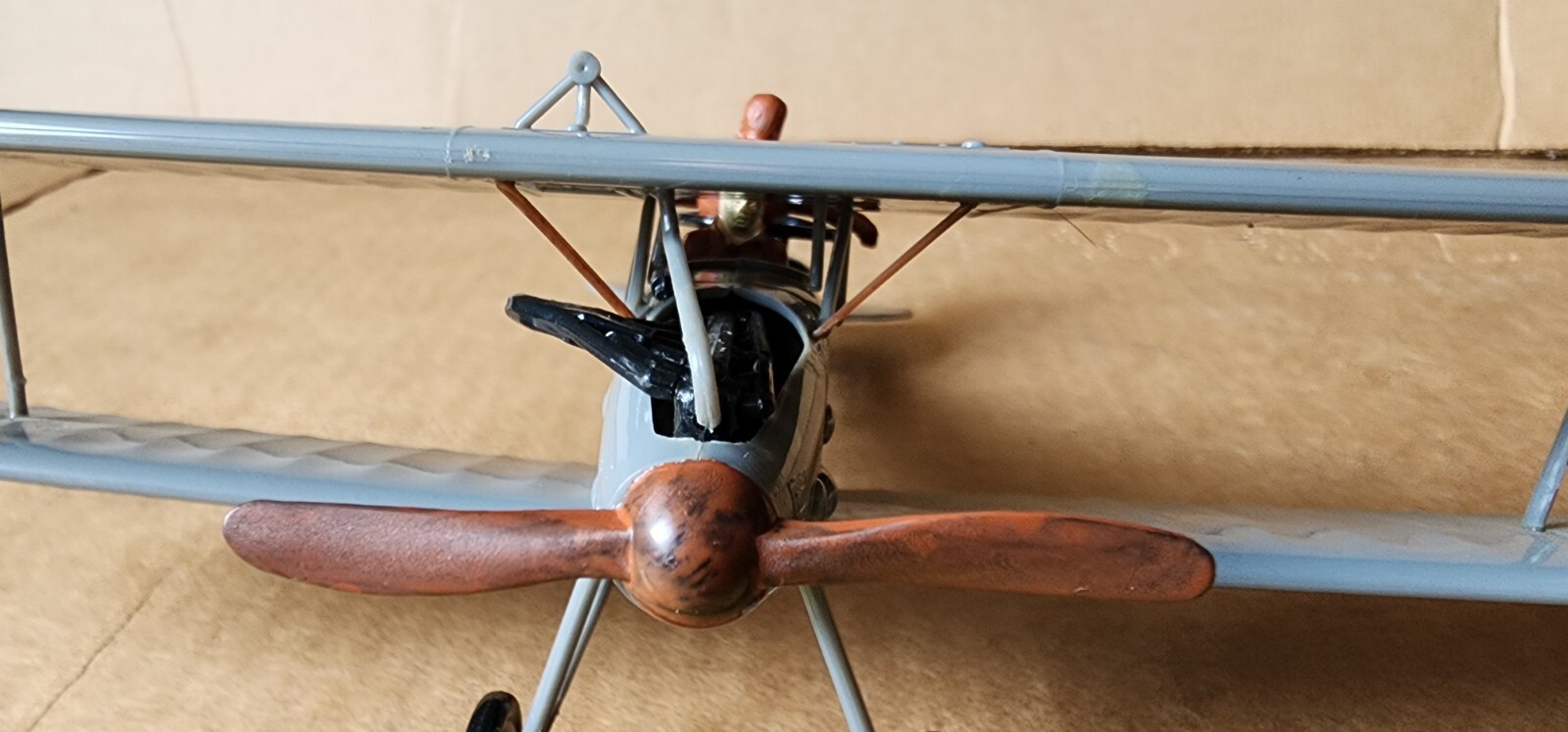 German Halberstadt WW1 Aircraft Scale Model Fully Assembled - 60 years ...