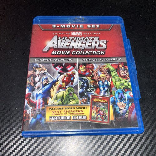 Ultimate Avengers 3-Movie/2 Disc Collection (Blu-ray) Marvel Animation ...