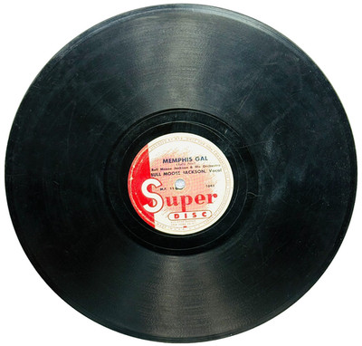 Super Disc 1045 78rpm Record - Bull Moose Jackson - Memphis Gal /Big ...