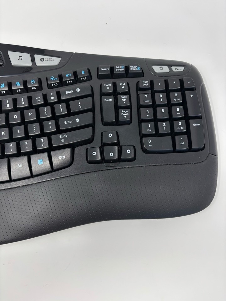 Logitech K350 Wireless Wave Ergonomic Keyboard + M310 Mouse WITH USB ...
