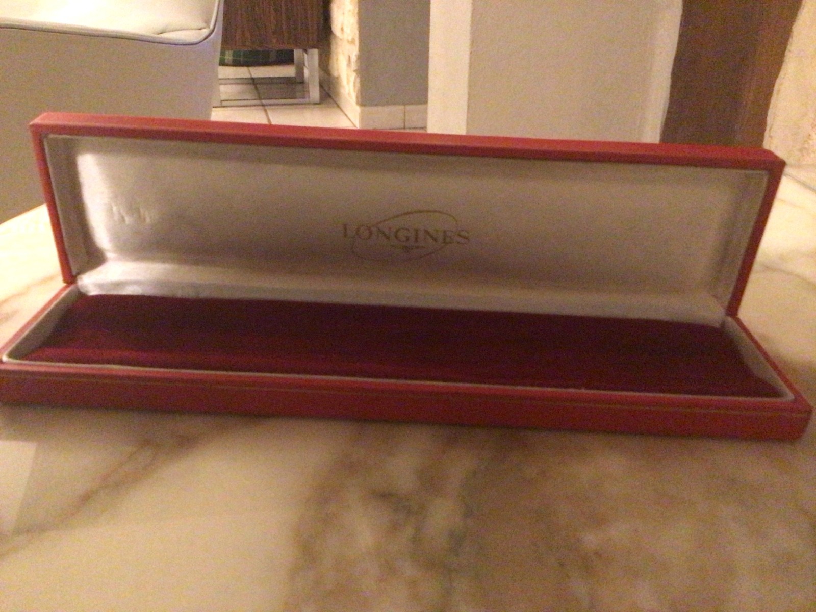 ́LONGINES ́ ́VINTAGE WATCH CASE -WATCH BOX- - Gem